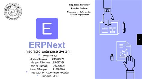 ERPNext | PPTX | Operating Systems | Computer Software and Applications