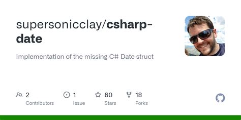 Github Supersonicclay Csharp Date Implementation Of The Missing C Date Struct