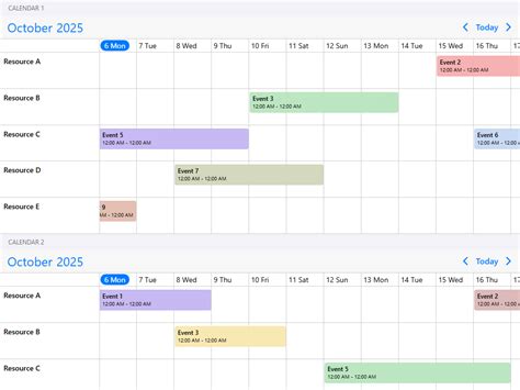 Jquery Timeline Drag And Drop Between Timelines Example Mobiscroll