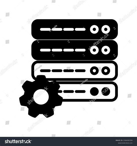 Illustration Vector Graphic Server Icon Stock Vector Royalty Free 2166365709 Shutterstock