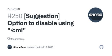 Suggestion Option To Disable Using Cmi Issue Zrips CMI GitHub