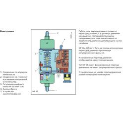 Реле контроля смазки МР55 Danfoss (060B0171) - купить с доставкой в ...