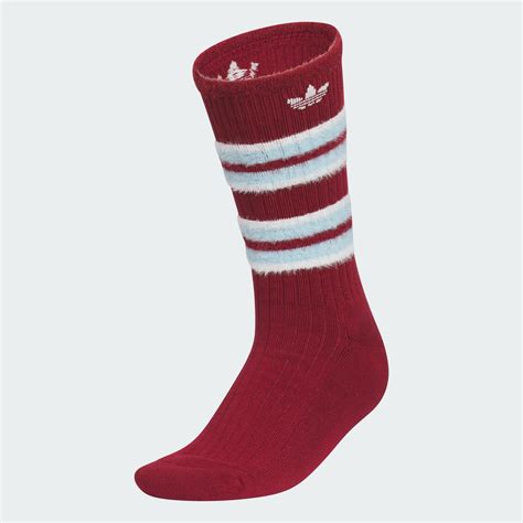 High Crew Sock 1pp Burgundy Adidas Hong Kong