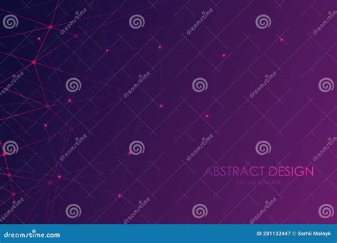 Big Data Visualization Stock Vector Illustration Of Futuristic 281132447