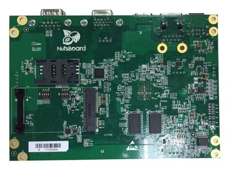 Nutsboard Pistachio 35 Embedded Sbc Is Powered By Nxp Imx 6dualquad