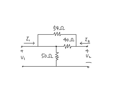solved obtain y parameters in two port network