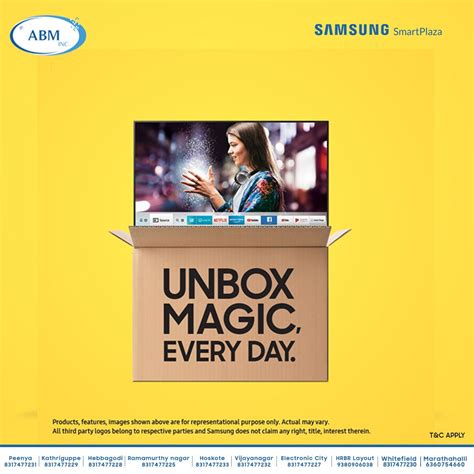 Samsung Smart Tv Unbox Magic Every Day Samsung Smart Tv Music
