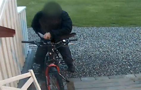 POLICE HUNT MAN CAUGHT ON CAMERA HAVING SEX WITH BICYCLE