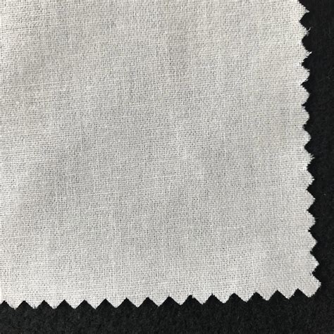 Thermo Fusing Woven Interlining Fabric For Suit Shirt Collar