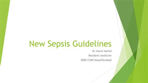 New Sepsis Guidelinespptxmmmmmmmmmmm Pptx