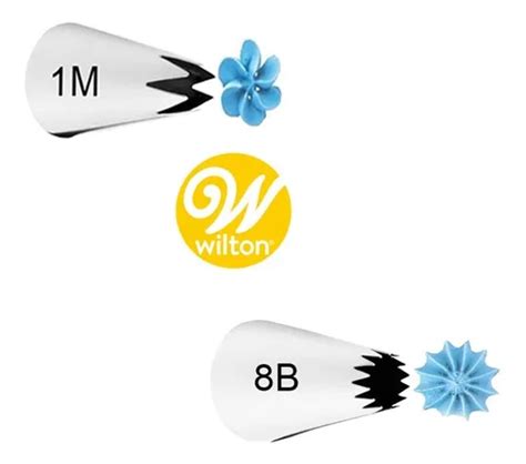 Kit Duplo Bico 1m E Bico 8b Wilton Aço Inox Sem Emenda Mercadolivre