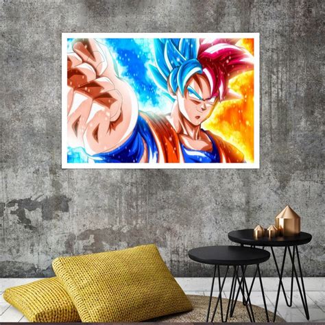 قیمت و خرید تابلو بکلیت طرح انیمیشن دراگون بال مدل قاب شاسی W S8437