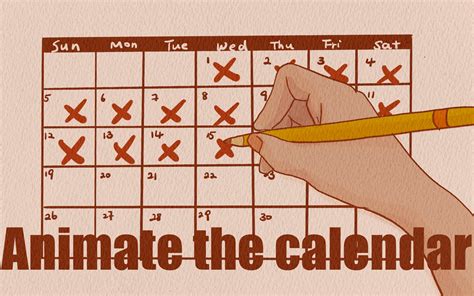 【教程】procreate动画制作｜十秒让你的日历动起来 哔哩哔哩 Bilibili