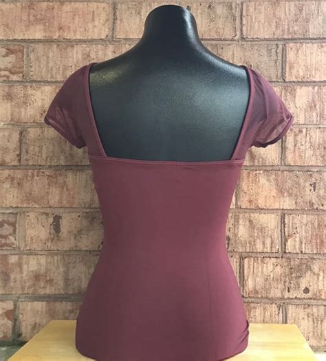 Capezio Studio Collection Mesh Yoke Ss Leotard Adult Se1039w B