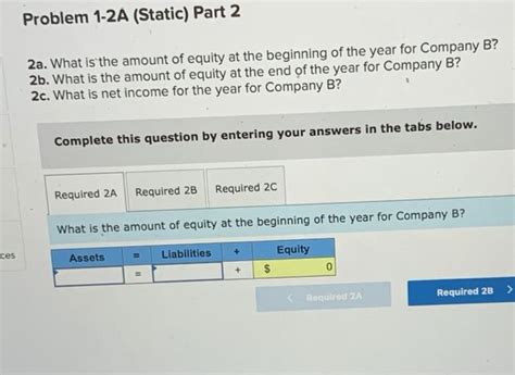 Solved Required Information Problem A Static Computing Chegg