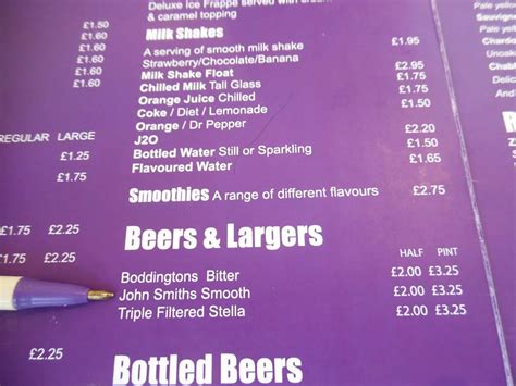 Menu At Peppermill Café Cafe Blackpool