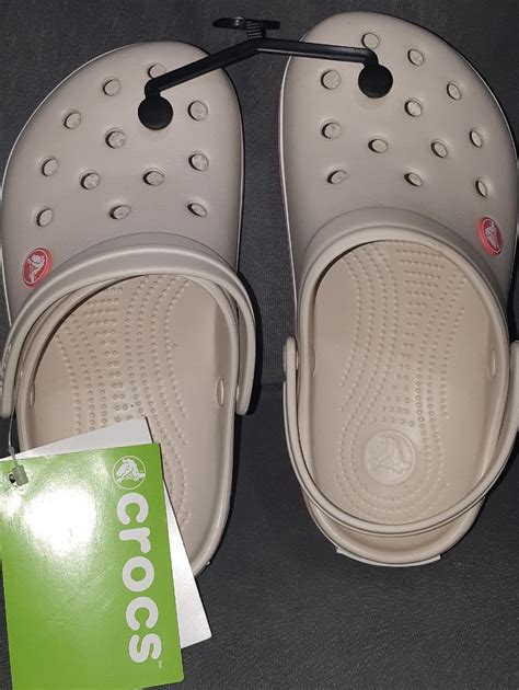 Crocs Crocband Bege Calçado Infantil Para Meninas Crocs Nunca Usado 41802254 Enjoei