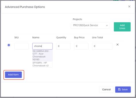 advanced purchase orders in workguru workguru support portal