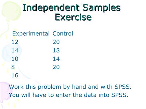 T Test Statistics Ppt