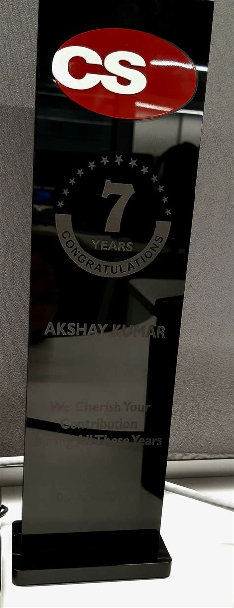 Akshay Kumarcsm®cspo® On Linkedin 7 Years Gone By In A Jiffythanks Cs For The Recognition