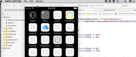 Ios Xcode Simulator Crash When Save Screen Shot Stack Overflow
