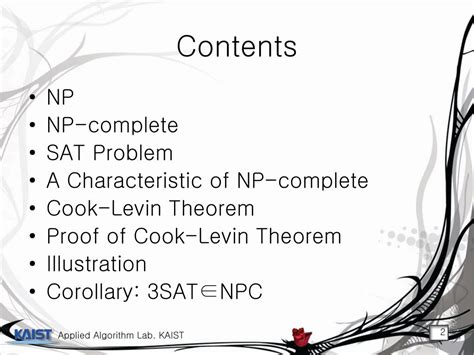 Ppt Cook Levin Theorem Proof And Illustration Powerpoint Presentation