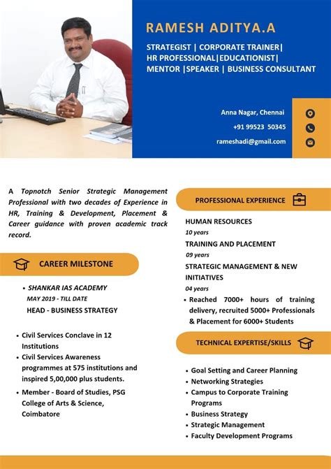 My Career Milestones Ramesh A Aditya