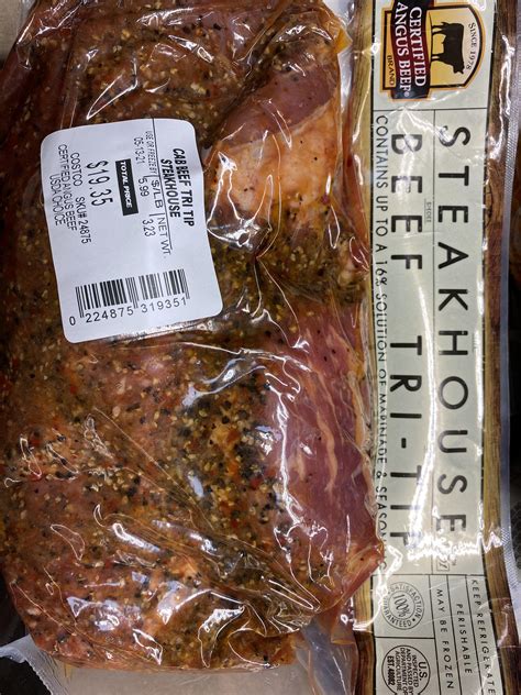Costco Beef Loin Tri Tip Steak Nutrition At Jai Reading Blog
