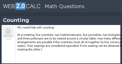 View Question Counting