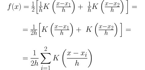 Kernel Density Estimation Explained Step By Step Towards Data Science