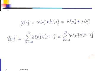 LTI Part Ppt Signals And Systems Related PPT