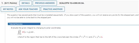 Solved This Question Has Several Parts That Must Be Chegg
