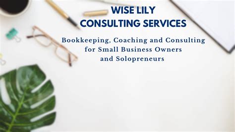 Wise Lily Consulting Services