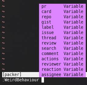 Completion Not Working Issue 337 Pwntester Octo Nvim GitHub