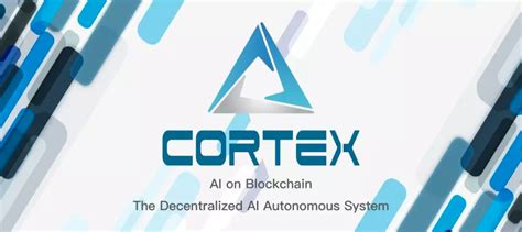 First Blockchain Capable Of Running Ai Programs Cortex Mainnet Arnold Launch Cortexofficial