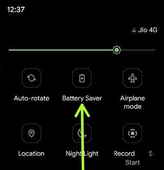 How To Turn On Battery Saver Mode Pixel XL Phone