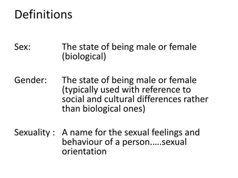 Representation Of Sexuality Ppt