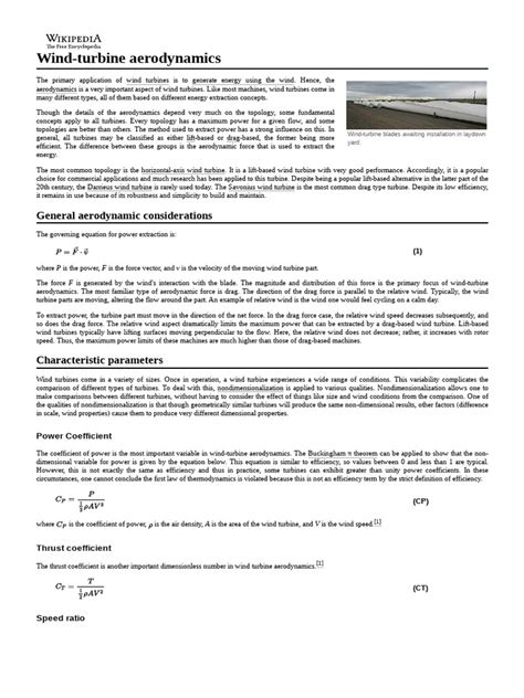 Wind Turbine Aerodynamics Pdf Computational Fluid Dynamics Aerodynamics