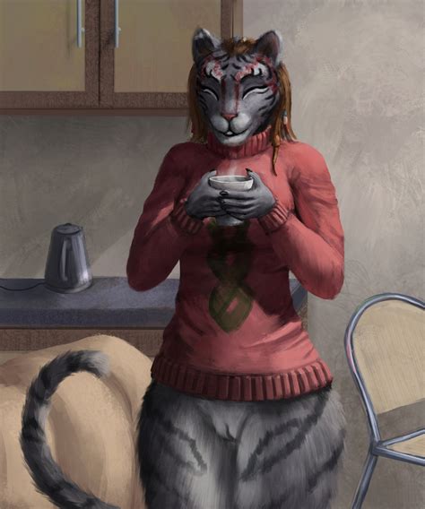 Rule 34 Anthro Bottomless Closed Eyes Clothed Clothing Efudek Efudek