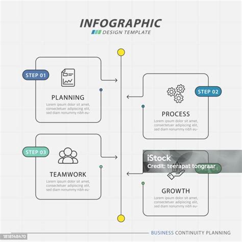 인포그래픽 디자인 템플릿입니다 4가지 옵션 또는 단계가 있는 타임라인 개념입니다 인포그래픽에 대한 스톡 벡터 아트 및 기타 이미지 인포그래픽 4 4가지 개체 Istock