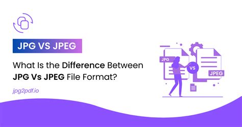 What Is The Difference Between  And Jpeg File Format