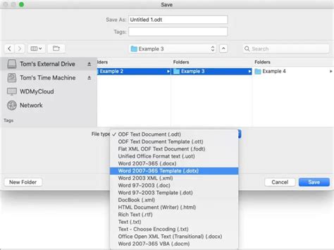 how to save from libreoffice to word the techie senior