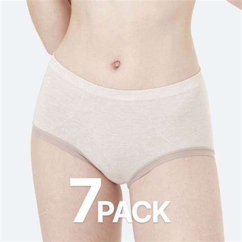 갓바디 모달 심리스 햄라인 안착 팬티 7pack