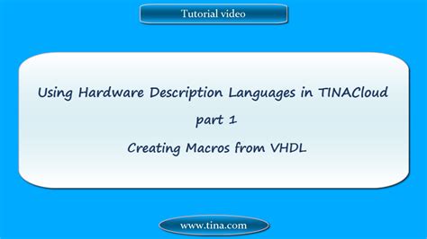 Usinghardwaredescriptionlanguagesintinacloudpart1 Blog The Circuit Design Blog