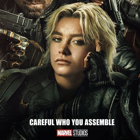 Florence Pugh As Yelena Belova In Thunderbolts Florence Pugh Marvel