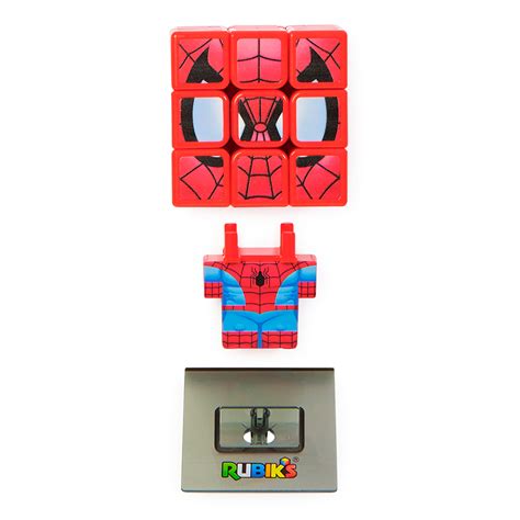 Rubiks Spider Man Head 3x3 Cube
