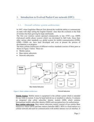 Intro To Evolved Packet Core Network PDF