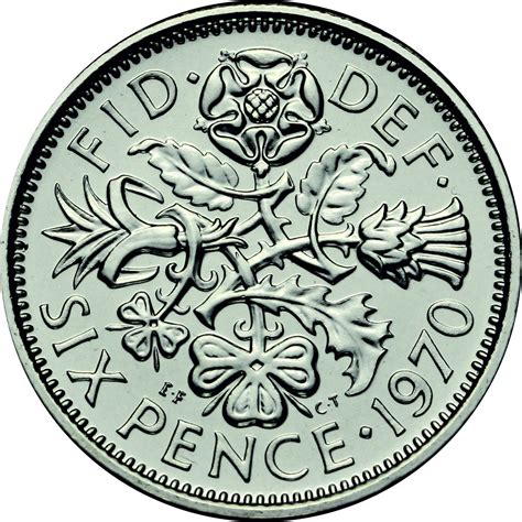 Last British Sixpence Proof Coin 1970 Etsy Uk In 2025 Geschenke Zum