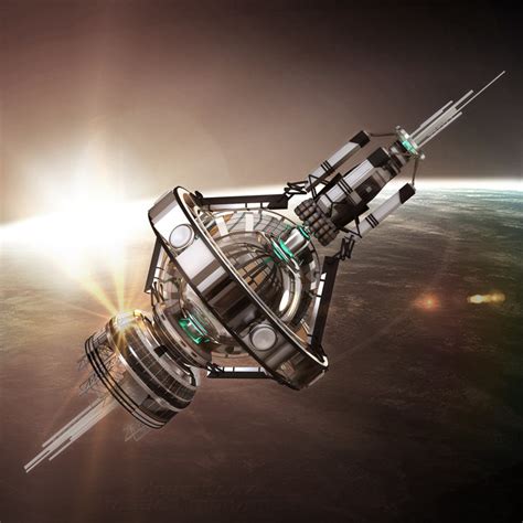 3d Model Space Station