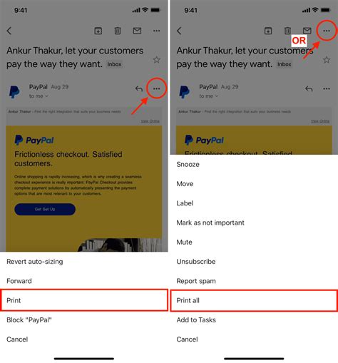 How To Print Or Save Email From Gmail As Pdf